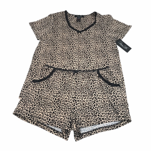 Rene Rofe | Intimates & Sleepwear | Ren Rof Animal Print Pajama Set ...